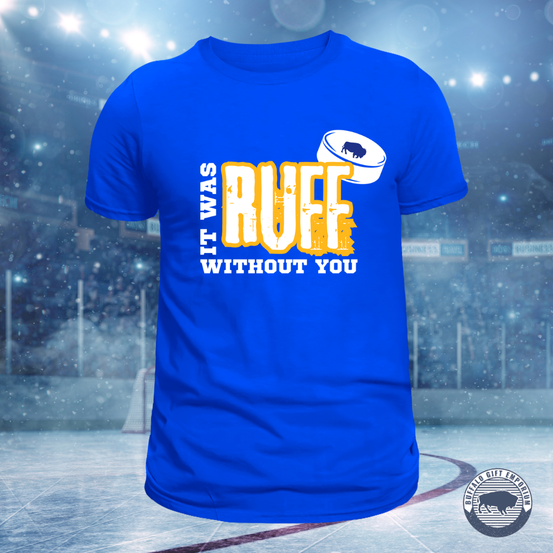Buffalo Hockey RUFF T-shirt | Buffalo Gift Emporium