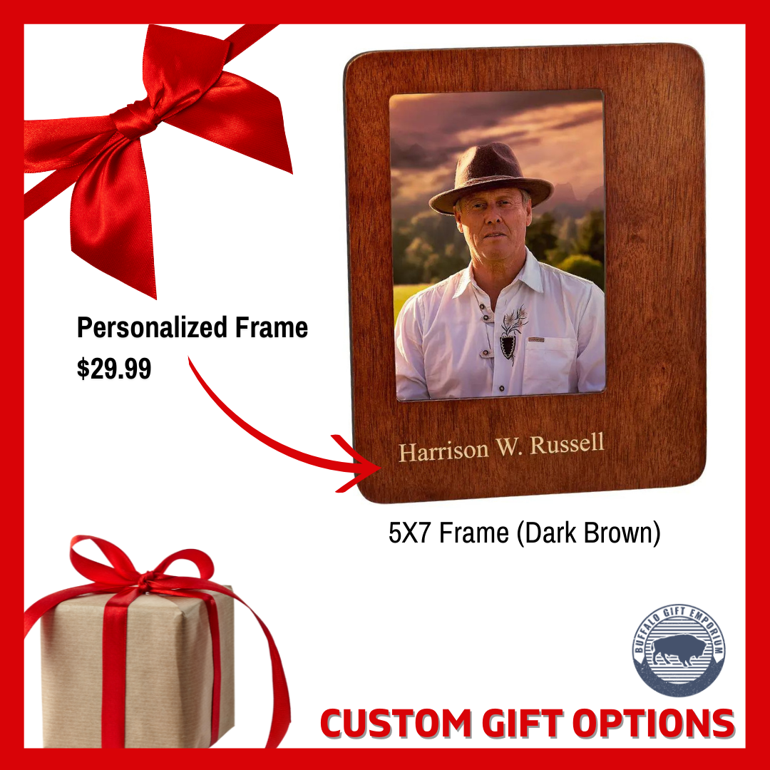 Personalized 5x7 Picture Frame | Buffalo Gift Emporium