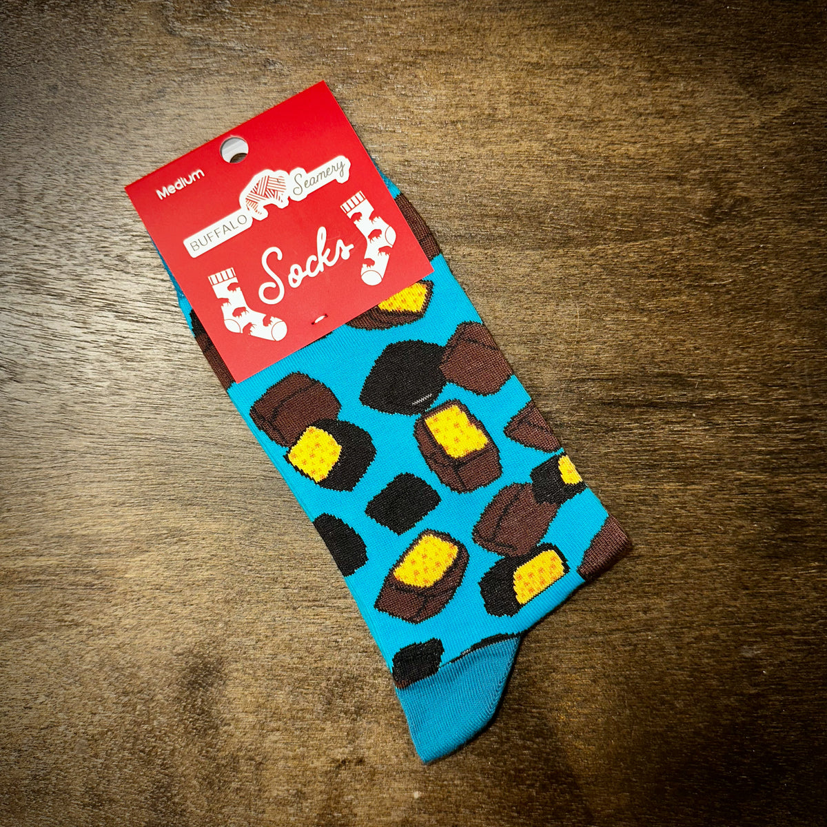 Sponge Candy Socks | Buffalo Gift Emporium